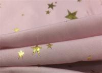 China Foil Hot Stamping 100 Polyester Fabric Wear - Resisting For Fashion Garments for sale