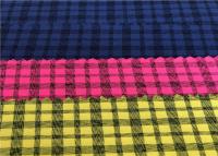China 100% Polyester Stretchy Soft Fabric Bright Lattice Good Stability For Garments for sale