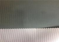 China Ribstop Waterproof Polyester Oxford Fabric Plain Style With TPU White Membrane for sale