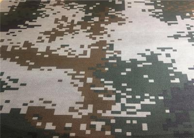 China Camouflage Printing Oxford Fabric Waterproof , Anti - Static 300D Oxford Fabric for sale