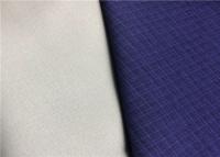 China Ripstop Cationic Super Stretch Fabric Waterproof Membrane Bonding In Dark Blue for sale