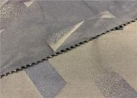 China 100% P Soft Graphic Print Fabric , Breathable Colourful Stretch Jacquard Fabric for sale