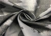 China Rich Color Graphic Print Fabric For Jacket , 100 Polyester Fabric Jacquard Style for sale