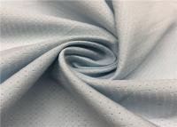 China Grey Color Hole Pattern Breathable Outdoor Fabric 100D +100D * 100D + 100D Yarn Count for sale