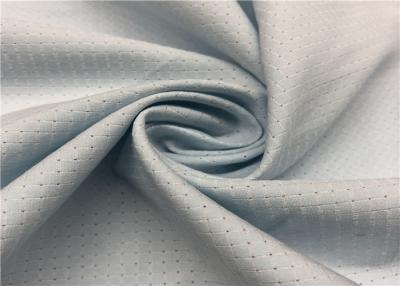 China Grey Color Hole Pattern Breathable Outdoor Fabric 100D +100D * 100D + 100D Yarn Count for sale