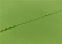 China Comfortableful 100% P Breathable Outdoor Fabric , Green Water Resistant Fabric for sale