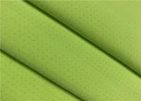 China Comfortableful 100% P Breathable Outdoor Fabric , Green Water Resistant Fabric for sale
