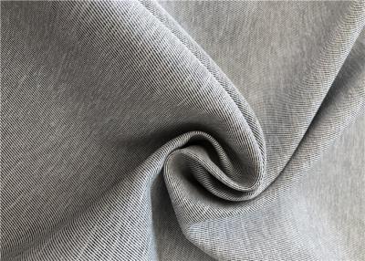 China 3-3 Twill Cationic Fabric Weft Stretch Two Tone Look Coating Breathable Woven Fabric for sale