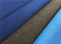 China 2/2 Twill Weft Stretch Blue Outdoor Fabric Coated Waterproof Fabric For Winter Jacket for sale