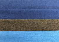 China 2/2 Twill Weft Stretch Blue Outdoor Fabric Coated Waterproof Fabric For Winter Jacket for sale