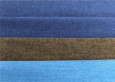 China 2/2 Twill Weft Stretch Blue Outdoor Fabric Coated Waterproof Fabric For Winter Jacket for sale
