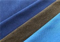 China Blue Twill Fade Resistant Outdoor Fabric Good Color Fastness Breathable For Winter Coat for sale