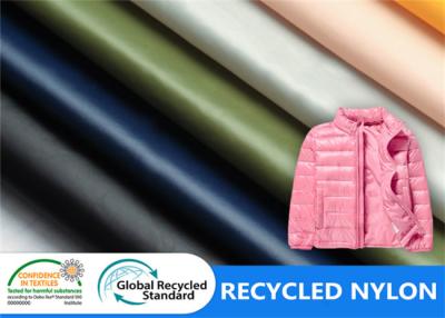 China 20D*20D Winter Jacket Downproof Recycled Nylon Fabric for sale