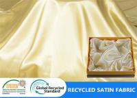 China Gift Decoration Smooth Satin Silk Lining Doll Clothes 100 RPET Recycled Polyester for sale