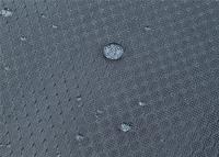 China Diamond Lattice Jacquard Recycled Pet PU Coating Polyester Oxford Fabric for sale