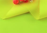 China Recycled Polyester Oxford Fluorescent Coating 300D 190GSM Outdoor Jacket Fabric for sale