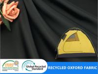 China FDY Polyester Recycled Eco Friendly Plain 400D Oxford Coating Tent Outdoor Awning Fabric for sale