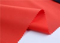 China Cotton Feel 100% Polyester Water Resistant Cloth PU Coating Jacket Windbreaker Fabric for sale