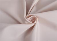 China 107GSM 75D Coated Pink Polyester Fabric WR Woven Plain Memory Windbreaker Jacket Material for sale