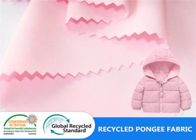 China 75D 240T Taffeta Polyester Fabric Pongee Bonding Waterproof Softshell Fabric Hardshell Jacket for sale