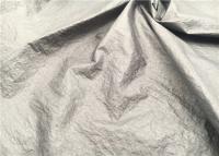 China 100% Nylon Wrinkle Fabric Polyamide Waterproof Windbreaker Jacket Fabric for sale