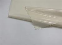 China GRS 100% Recycled Bright waterproof nylon fabric PU Coating Pet Winter Coat Fabric for sale