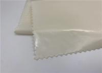 China GRS 100% Recycled Bright waterproof nylon fabric PU Coating Pet Winter Coat Fabric for sale