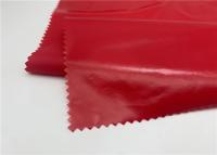 China GRS 100% Recycled Polyamide Nylon Fabric Bright PU Coating Downproof For Winter Jacket for sale