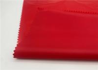 China GRS 100% Recycled Polyamide Nylon Fabric Bright PU Coating Downproof For Winter Jacket for sale
