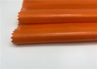 China 100 Recycled Material 380T Bright PU Coated Windproof Nylon Taffeta Fabric For Down Jacket for sale