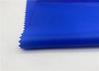 China 100 Recycled 380T Glossy Cloth Material  Down Jacket PU Coated Nylon Taffeta Fabric Waterproof for sale