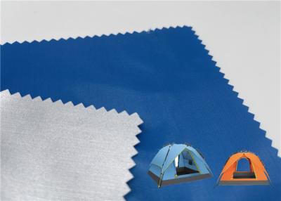 China Silver Coated Polyester Fabric For Camping Tent Umbrella for sale