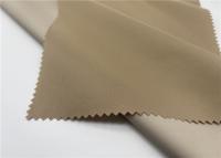 China Stretch Coating Grey Waterproof Sports Fabric Lightweight for sale