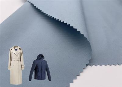 China Ripstop T400 Stretch Polyester Cotton Feel Fabric For Trench Casual Jacket for sale
