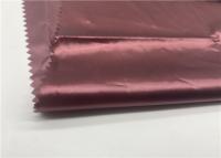 China Two Tone Polyester Nylon Downproof Water Repellent Outdoor Fabric Soft Shiny for sale