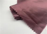 China Two Tone Polyester Nylon Downproof Water Repellent Outdoor Fabric Soft Shiny for sale