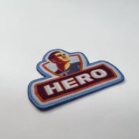 China Custom Embroidered Velcro Patches Iron On for Hats Durable Polyester 100 PCS for sale