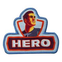 China Custom Embroidered Velcro Patches Iron On for Hats Durable Polyester 100 PCS for sale