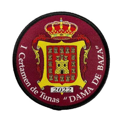 China Eco Friendly Sew On Woven Patches Embroidered Patches For Clothes for sale