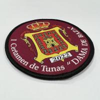 China Eco Friendly Sew On Woven Patches Embroidered Patches For Clothes for sale