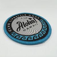 China Custom Logo Hook And Loop Backing Patch Sew On Letter Embroidered Patches For Clothing for sale