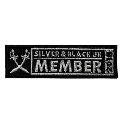 China Personalized Custom Embroidered Patches Iron On Backing Twill Cotton Material for sale