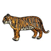China Custom Animal Embroidery Patches Washable Iron On Clothing 3D Embroidered Patches Polyester for sale