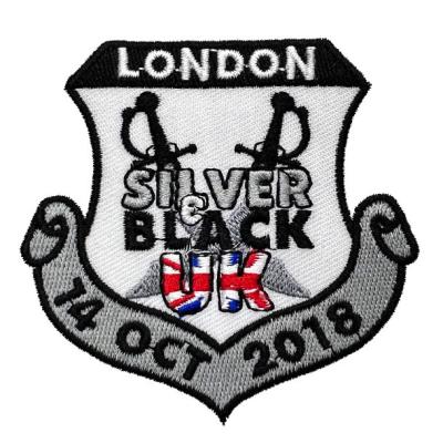 China Custom Woven Patch Hook and Loop Laser Cut Embroidery Patches for Clothing 50pcs for sale