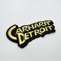 China Custom Embroidered Felt Letter Patches Iron On for Jackets Jeans 2 inch for sale