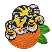 China Custom Embroidered Patch Iron On Stick On Backing Washable Clothing Badge 3D Embroidery for sale