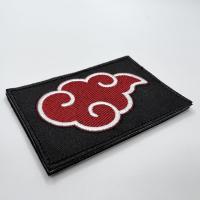 China Custom 6cm Cloud Embroidery Patch Iron On Twill Fabric Garment Badge for Clothing for sale