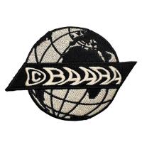 China Custom Embroidered Iron On Patch Bullet Flying Design 100pcs Low MOQ for Jackets for sale
