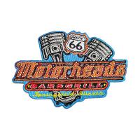 China Custom Embroidered Patches Iron On for Clothing BSCI Certified 50 Million Patches for sale