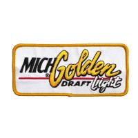 China Rectangle Brand Logo Custom Embroidery Patch With Reusable Twill Fabric for sale